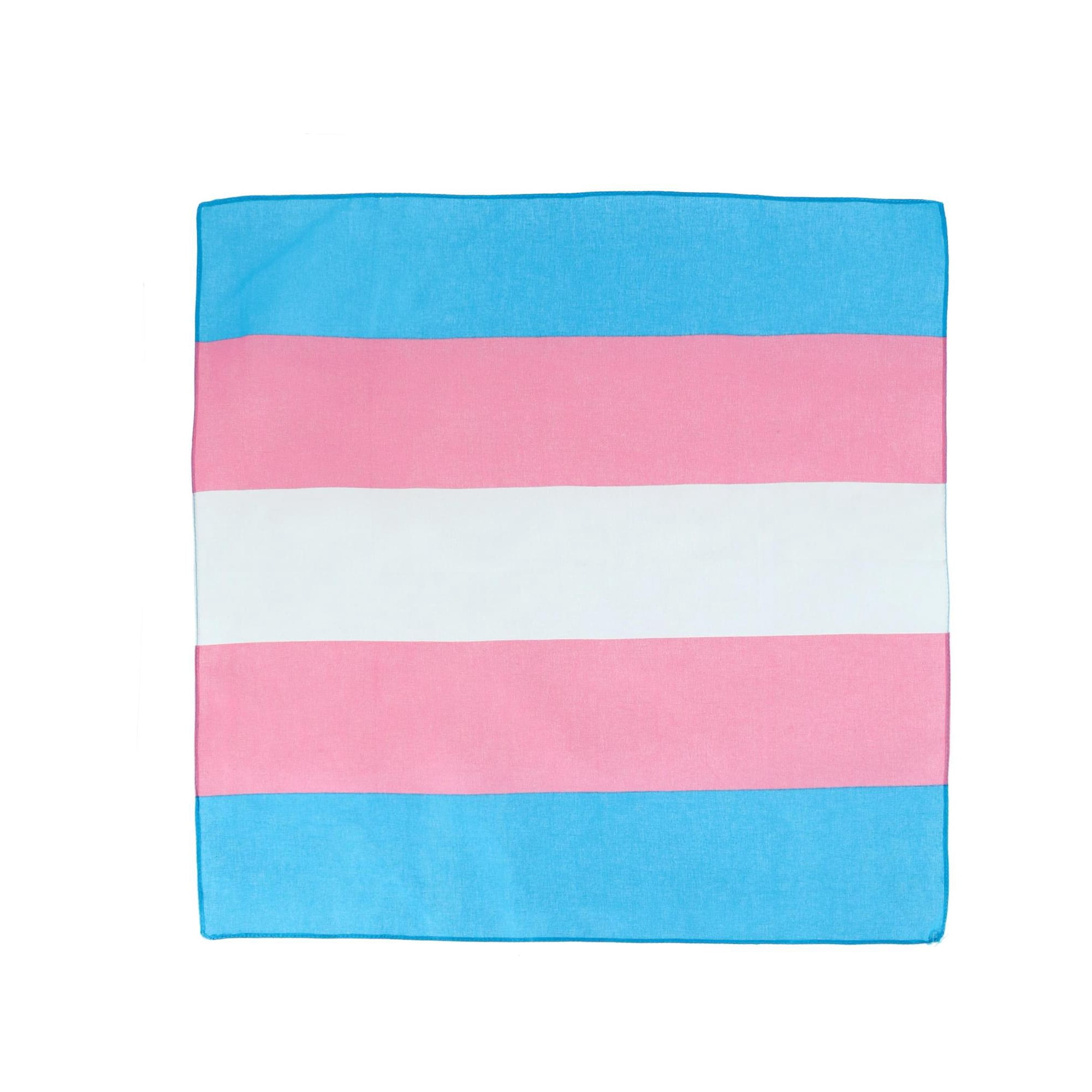 Click here for Ctm Striped Trans Pride Bandana prices