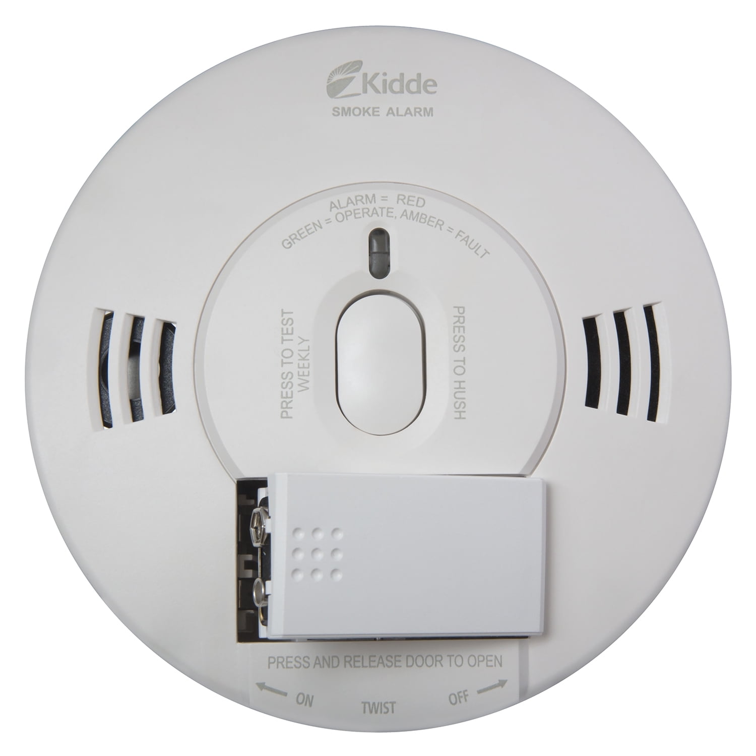 Kidde Battery Operated Talking Smoke Alarm, Model 2070-VDSR, Meets New ...