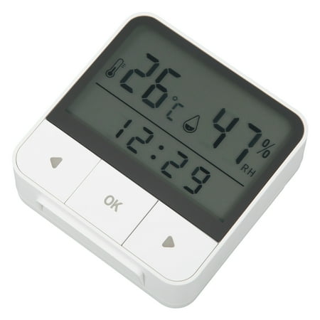 Home Thermometer, Battery Powered Practical Temperature Humidity Sensor ...