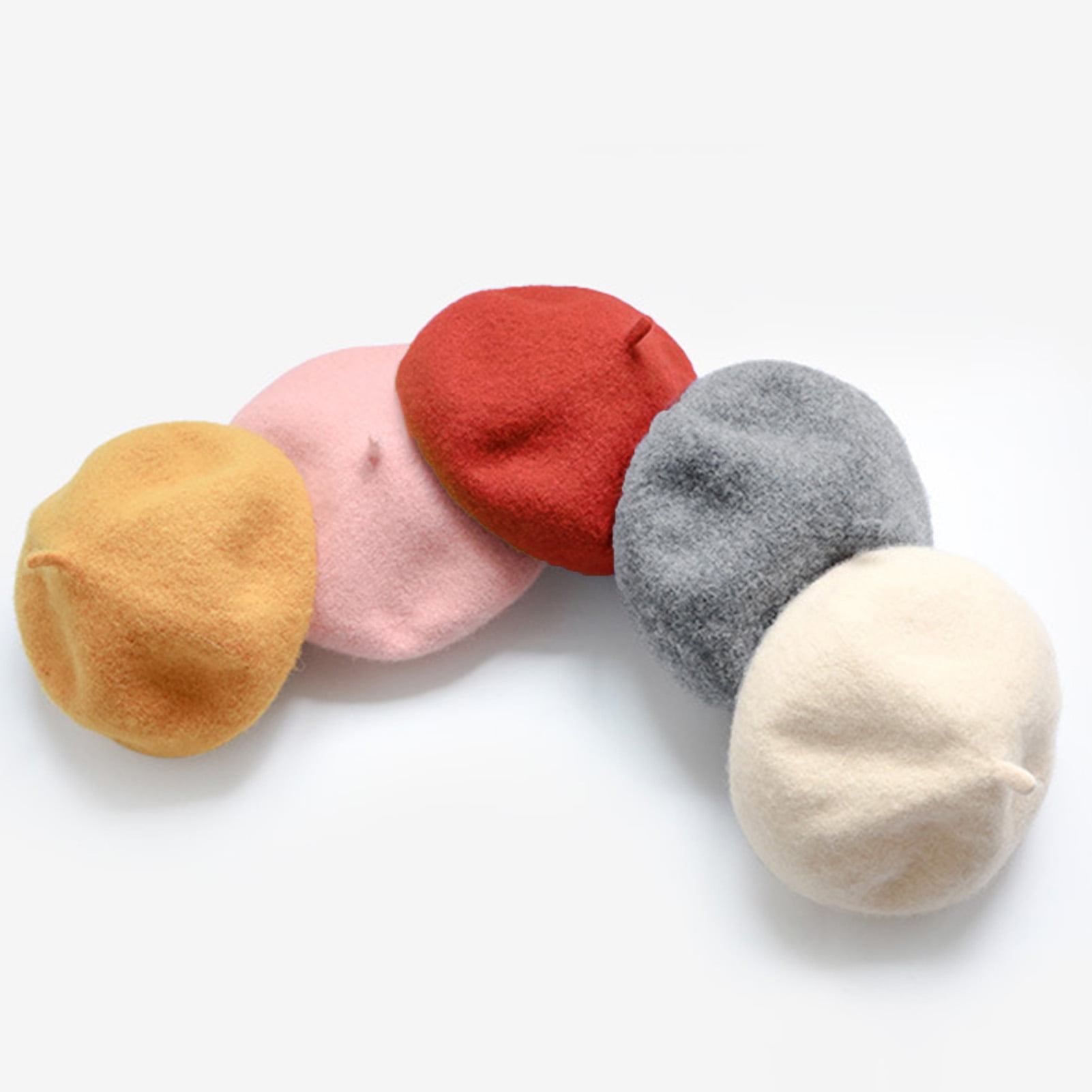 rygai Children Hat Soft Baby Beret Cap for Casual Caramel - Walmart.com