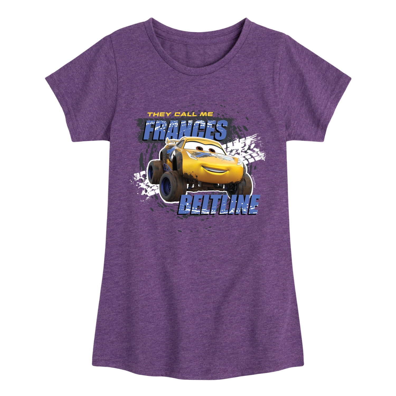 Disney's Cars - Frances Beltline - Toddler And Youth Girls Short Sleeve ...