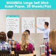 Sticky Mini Easel Pad, 15 x 18 Inches, Self Stick Flip Chart Paper ...