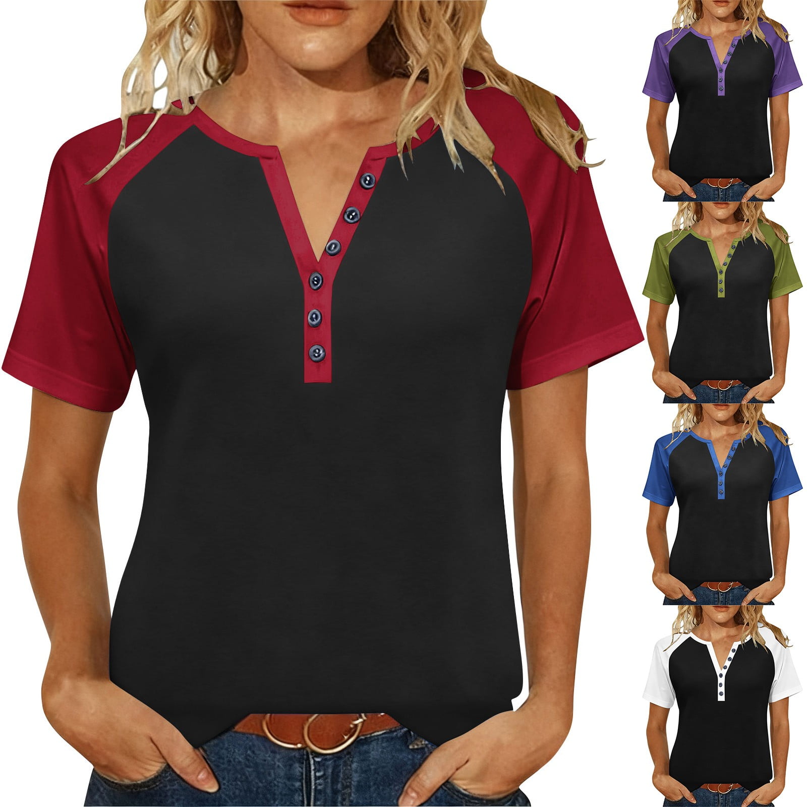 Click here for Sentmoon Workout Tops Summer Shirts For Women Wome... prices