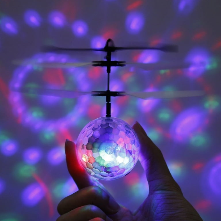 Hand Flying UFO Crystal Ball LED Mini Induction Control Suspension Aircraft Flying Toy Ball