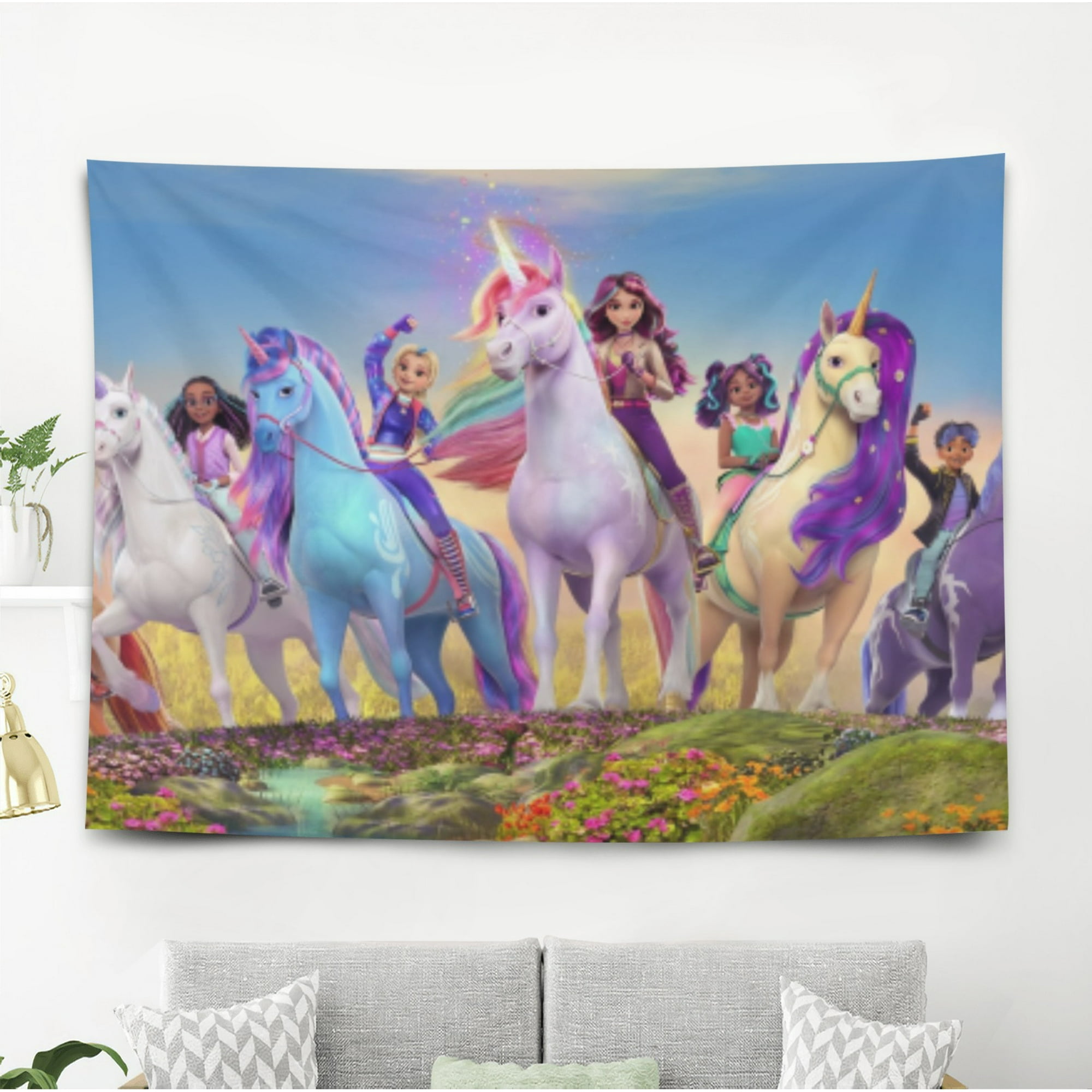 Click here for Chunyingliu Unicorn Academy Tapestry Gift Wall Han... prices