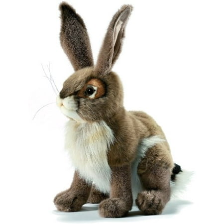 HANSA Blacktail Jack Rabbit Plush Animal Toy, 12" | Walmart Canada