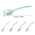 Bcmmklpp Shower Brush With Soft And Stiff Bristles Bath Long Handle