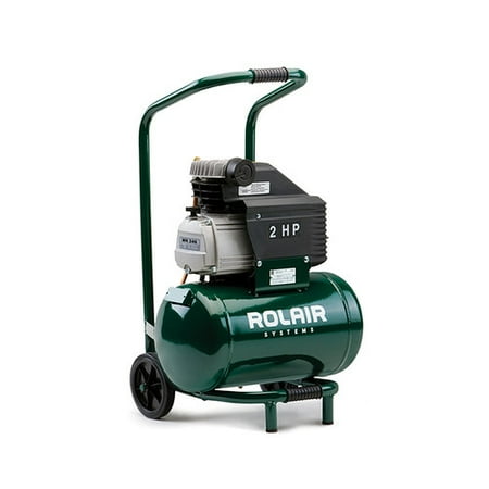 Rolair Portable Construction Duty Wheeled Air Compressor Model ...