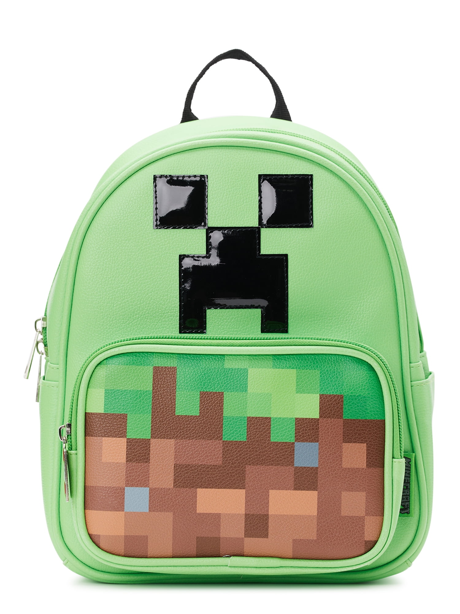 Minecraft Creeper Women's Mini Dome Backpack, Green - Walmart.com