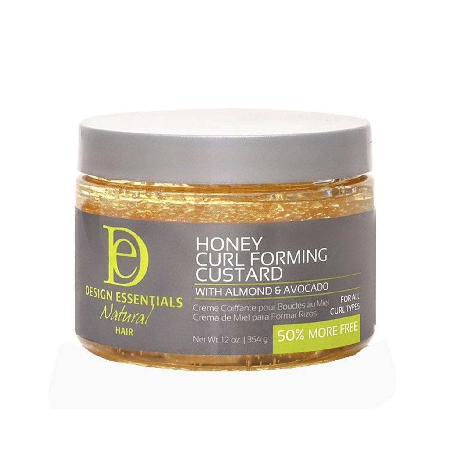 Design Essentials Natural Almond & Avocado Honey Curl Forming Custard ...