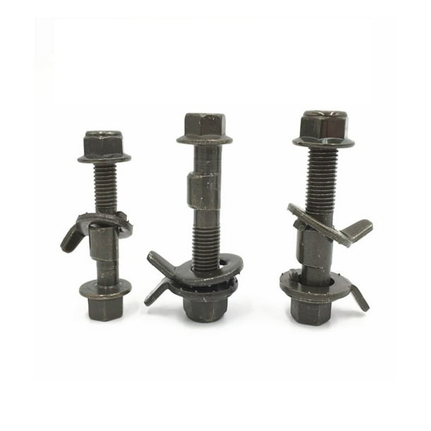 mmirethe 3 Pieces Wheel Alignment Camber Bolts Adjustable Iron ...