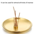 Brass Incense Holder - 9-Hole Incense Stick Burner with Ash Catcher ...