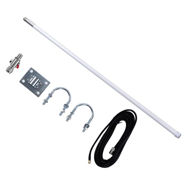 Antennas Arrester Kit, Fixed Wall Mount Copper Array Fiberglass Antenna ...