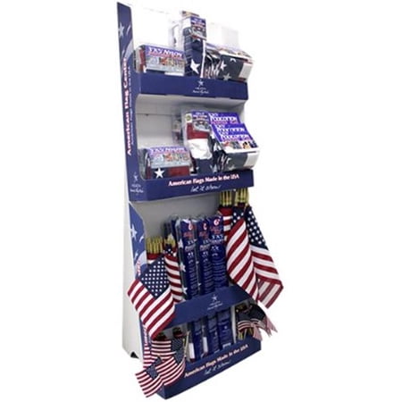 Heath Outdoor Products 25154-WEG-1 American Flag Combo Wing Rack ...