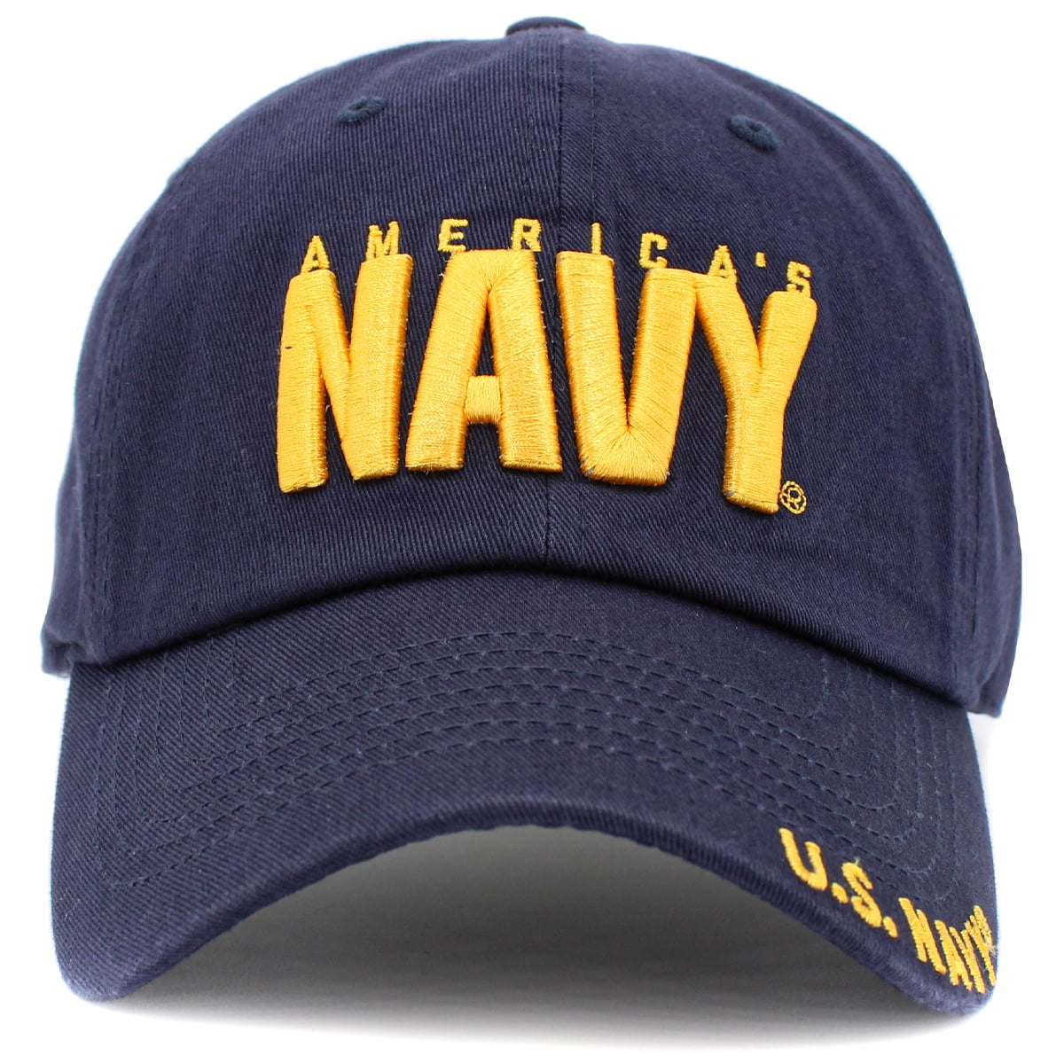 US Navy Baseball Cap Military USA Vintage Adjustable Hat - Walmart.com