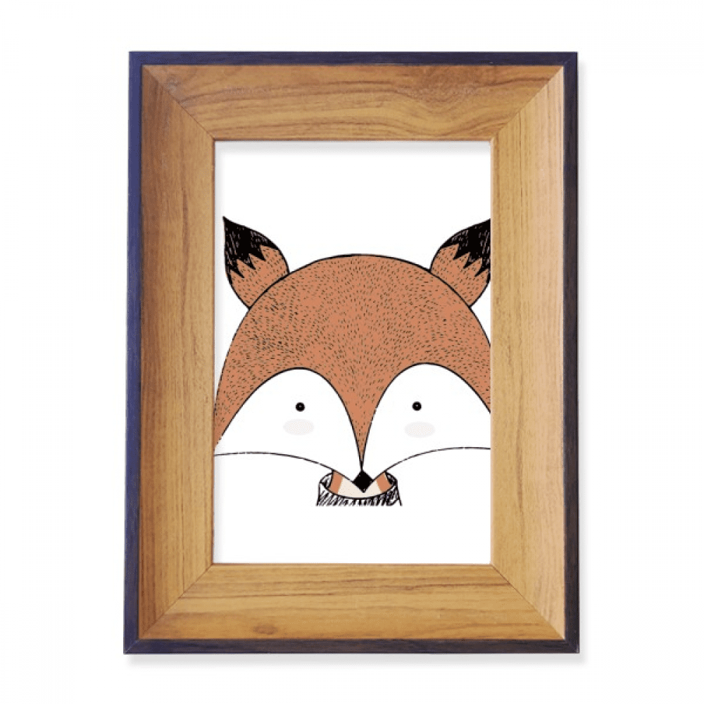 Simplicity Style Immature Fox Photo Frame Exhibition Display Art ...
