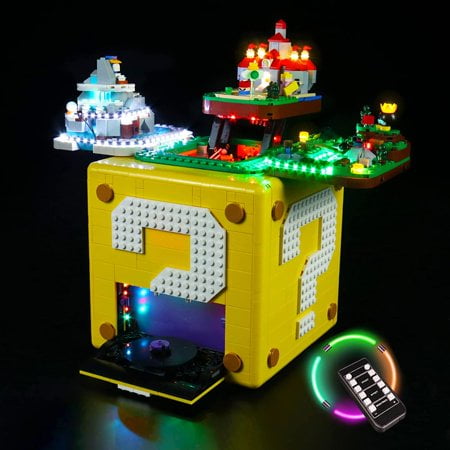 Lighting Kit Compatible with Legos Super Mario 64 Question Mark Block ...