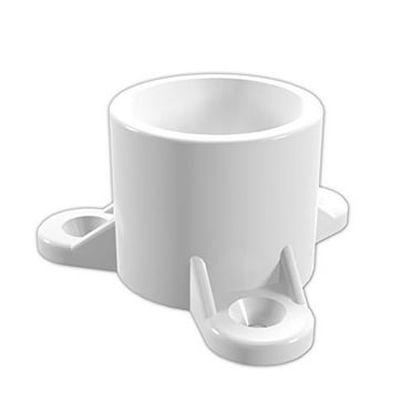 FORMUFIT F114ECT-BK-10 PVC Table Cap, Furniture Grade, 1-1/4" Size ...