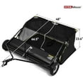 RVNI 48in Tow Behind Lawn Sweeper Leaf Collector Sweeper for Lawn Grass ...