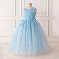JCCXIN Toddler Girls Dress Crew Neck Sleeveless Formal Party Elegant ...