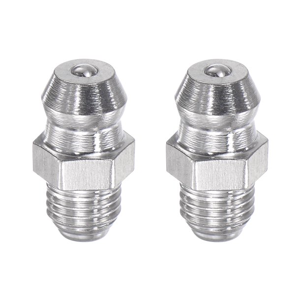 Uxcell Metric Stainless Steel Straight Hydraulic Grease Fitting M6 x 0 ...