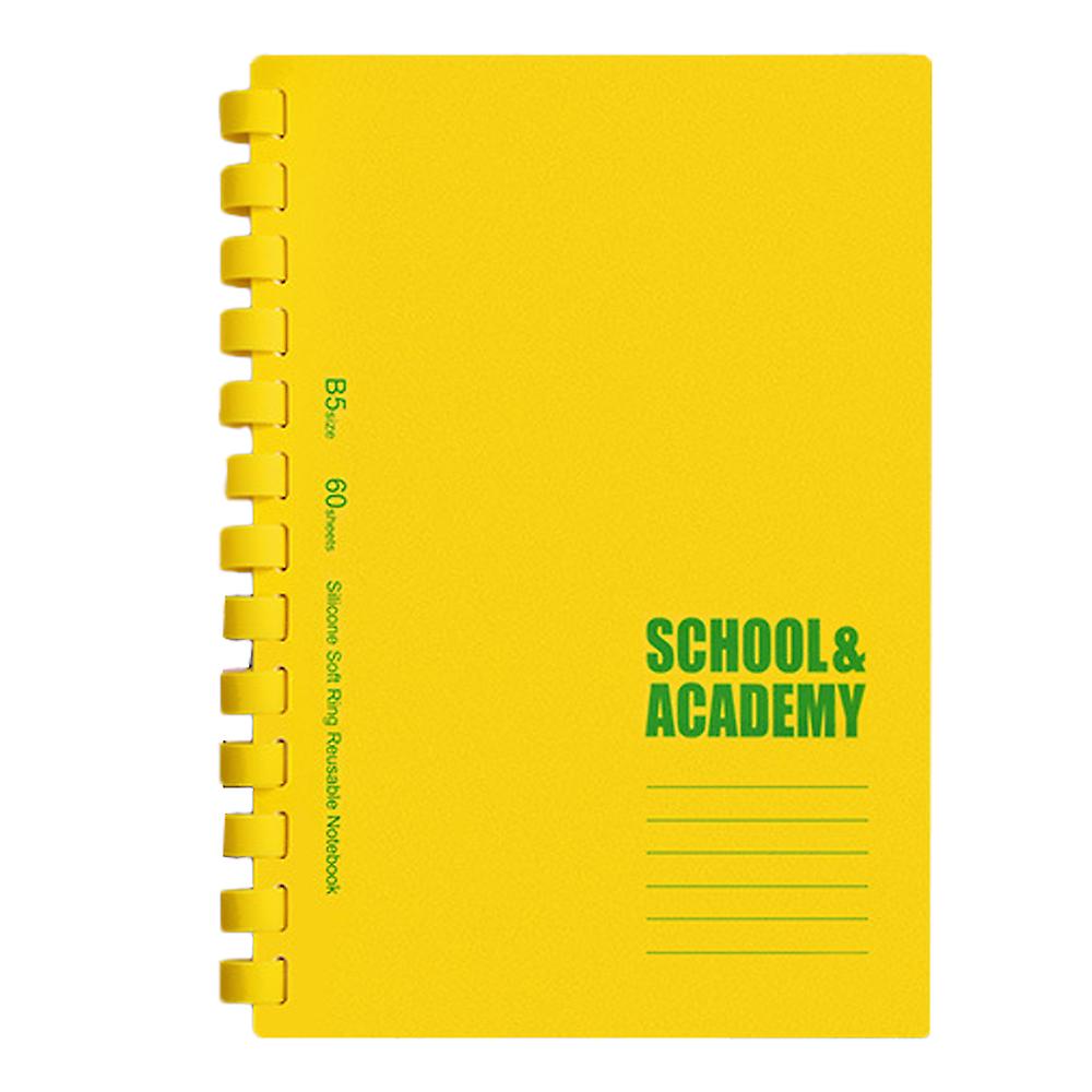 Horizontal line Cuaderno en espiral, cuaderno con anillo de goma suave ...