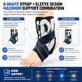 Ankle Brace for Sprained Ankle, Firm & Breathable Ankle Support for Men ...