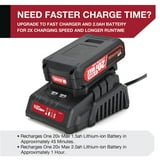 Hyper Tough 20V Max Lithium-Ion 2.0Ah Battery Compatible with Cordless ...