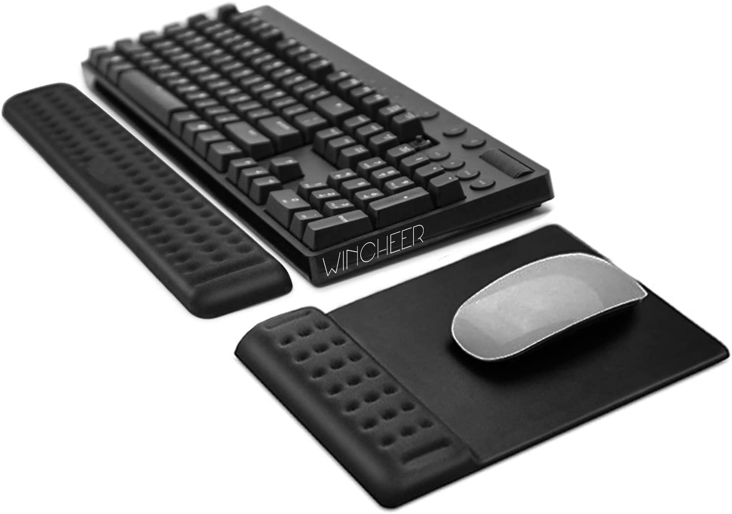 WinCheer Keyboard Wrist Rest & Mouse Pad with Wrist Support, Memory ...