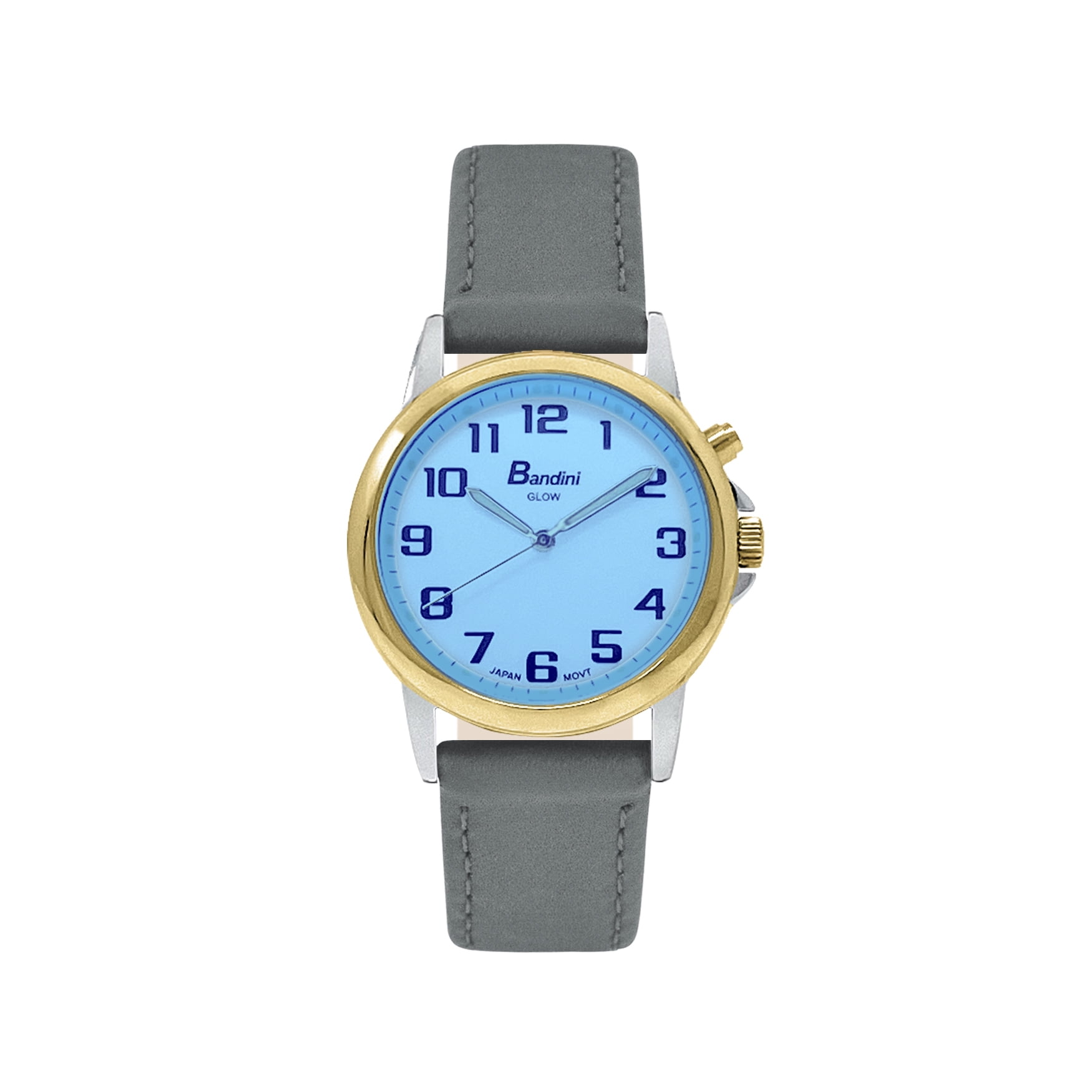 Bandini Womens Glow Watch - Leather Band - 28mm Analog Women's Easy to ...