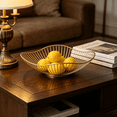 ACDANC 2026 New Metal Wire Fruit Bowl Wrought Iron Hollow Fruit Bowl ...