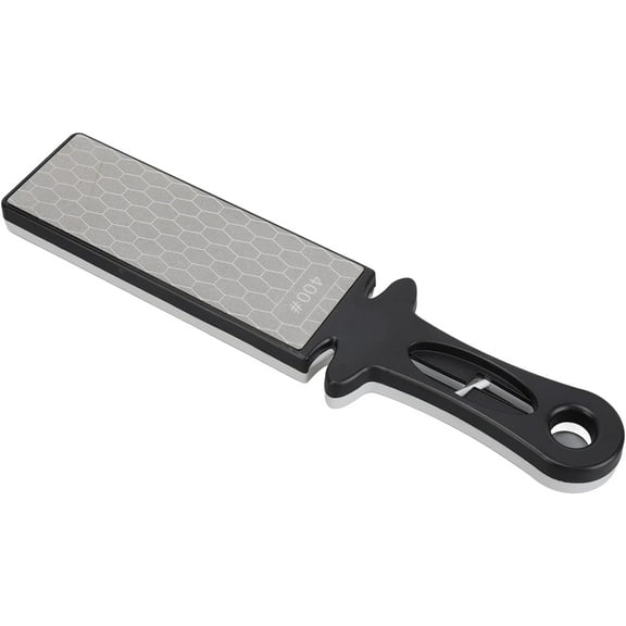 400/1000 Grit Handheld Diamond Sharpening Stone Double-Sided Whetstone ...