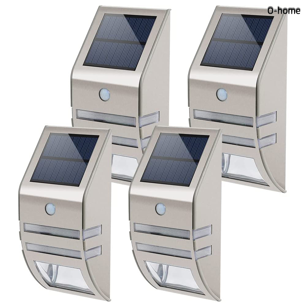 Solar Fence Post Lights Motion Sensor,4 Pack - Walmart.com