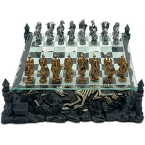 Walmart Unique Dragon-Themed 3D Chess Set with Elegant Pewter Pieces ...