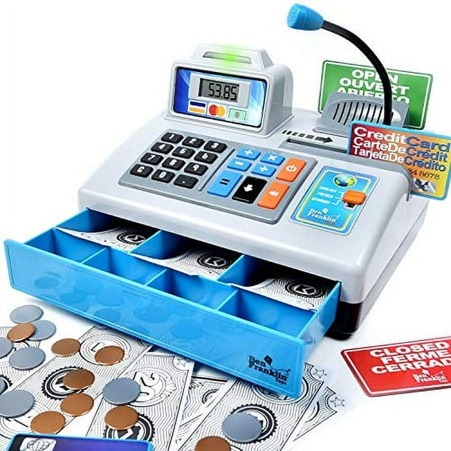 Click here for Ben Franklin Toys Talking Toy Cash Register - Stem... prices