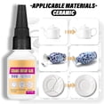 Ceramic Glue, -Curing Ceramic Glue Repair for Porcelain, Glue for ...