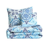 LDC Lux Decor Collection Microfiber Reversible Twin Comforter Set Aztec ...