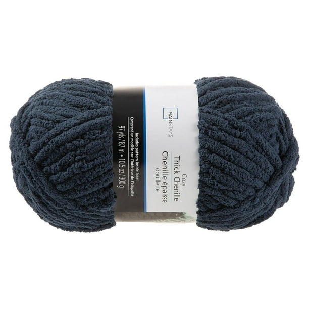 Mainstays thick chenille yarn, Truffle thick chenille yarn - Walmart.ca