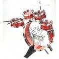 Music Magic Musical Instrument Drum Playset - Red - Walmart.com