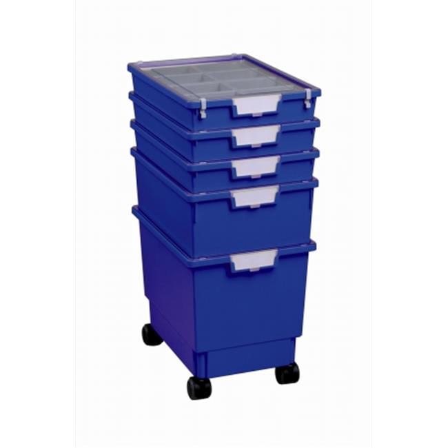 Certwood CE1965PB RollaTray Store Stack & Roll Kit in Primary Blue ...