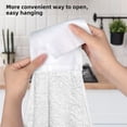 1 Pc Hanging Coral Velvet Hand Towel Is Light Breathable And Absorptive ...