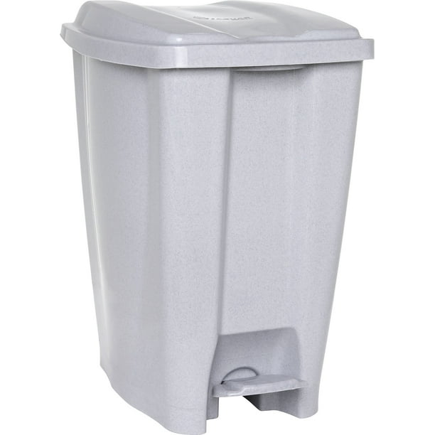 Bote de Basura con Tapa y pedal Plastico, Polipropileno de alta ...