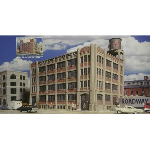 Walthers Cornerstone American Hardware Supply Structure Kit, N Scale ...