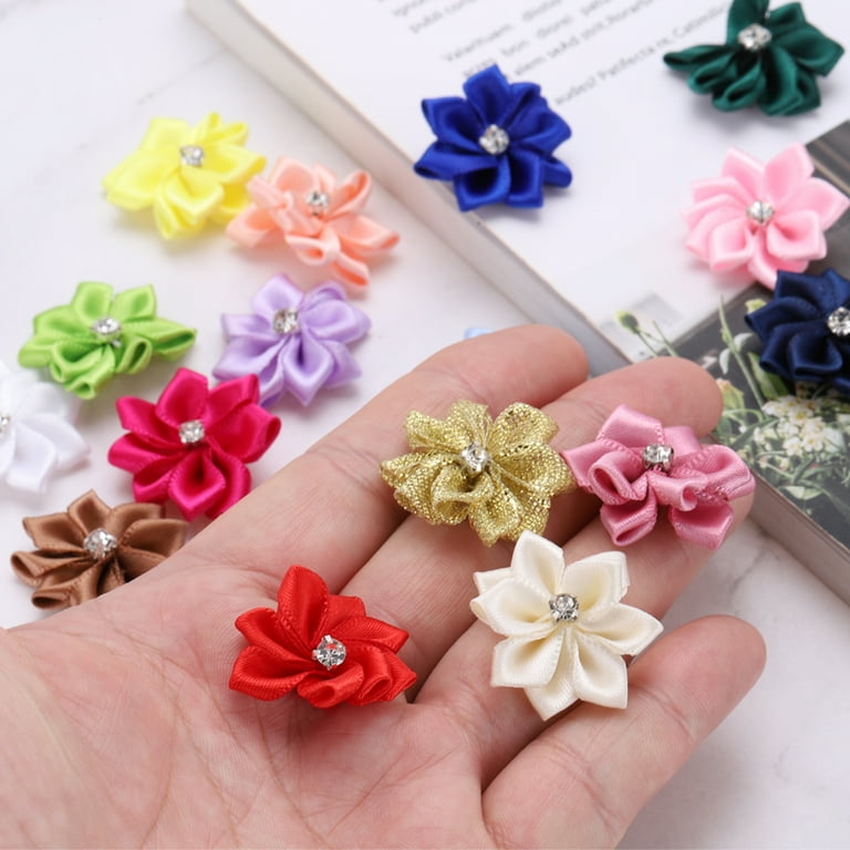 Ribbon Fabric Flowers