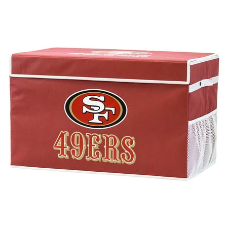 Franklin Sports San Francisco 49ers NFL Storage Footlocker Bin - Large ...