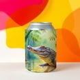 Alligator Crocodile In Swamp Drink Beer Soda Insulated Sleeve Holder ...
