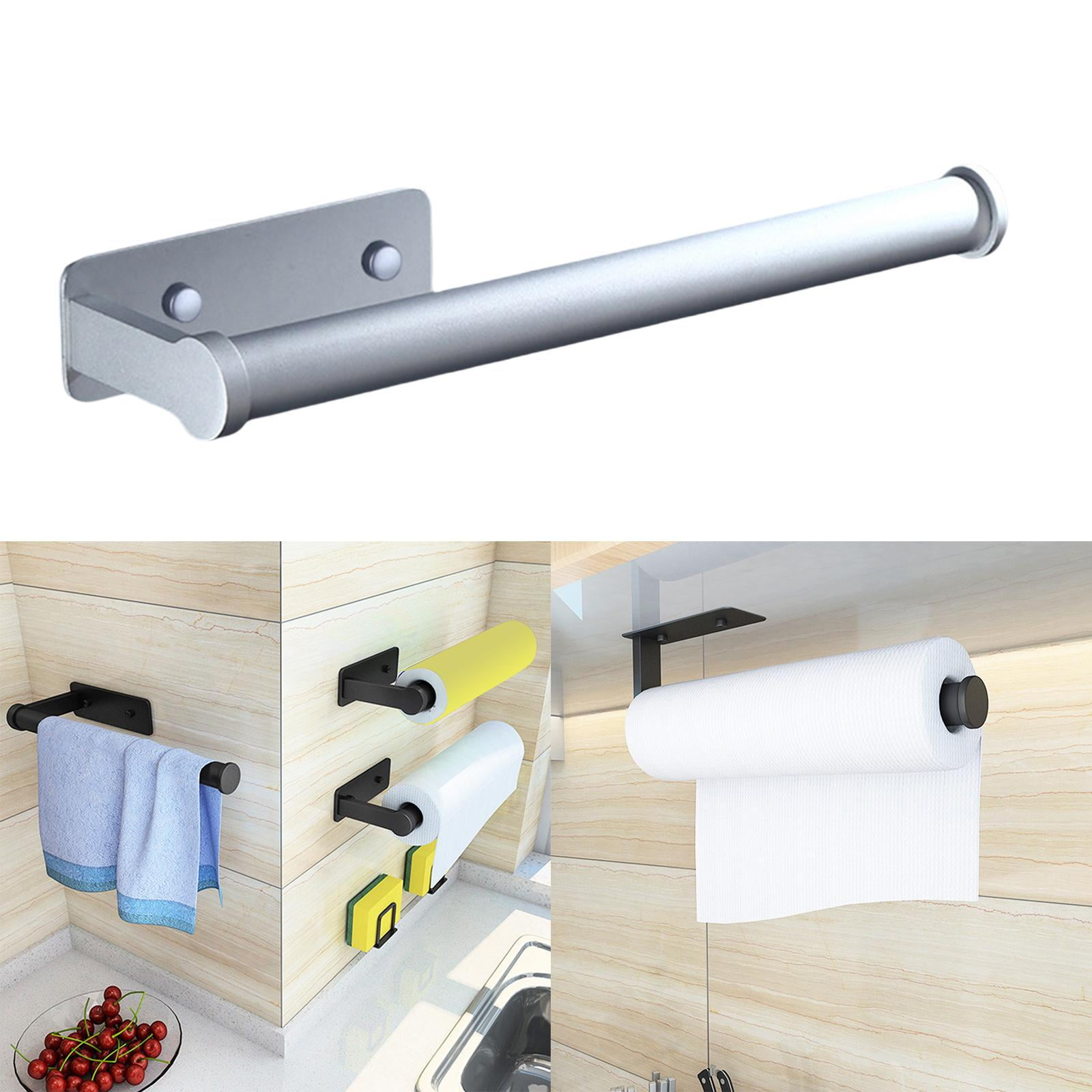 Kitchen Roll Holder Paper Towel Holder Tissue Hanger Organizer Rack ...