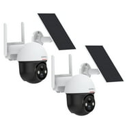 DEKCO Solar Powered Wireless Home Security Camera with Night Vision ...