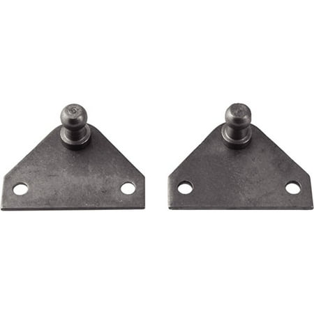 Attwood 90-Degree Gas Spring Mounting Bracket Ball, 2 Holes, Stainless ...
