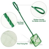 1pc Wire Handle Aquarium Fish Net, Green Fishing Net Tackle Shrimp ...